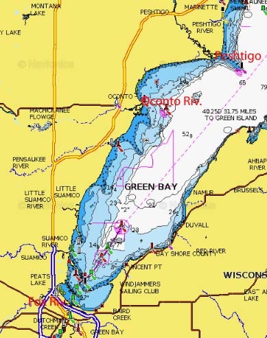 Northland Tackle Lake Of The Week- Green Bay, WI | OutDoors Unlimited ...