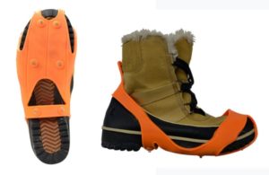 HT’S NEW BLAZE ORANGE SURE GRIP SAFETY SPIKE ICE TREADS - Outdoor ...